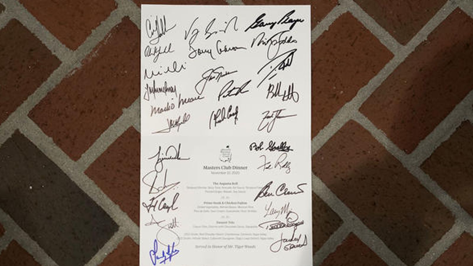 The Masters: Tiger Woods serves 'Augusta Roll' and fajitas at Champions ...