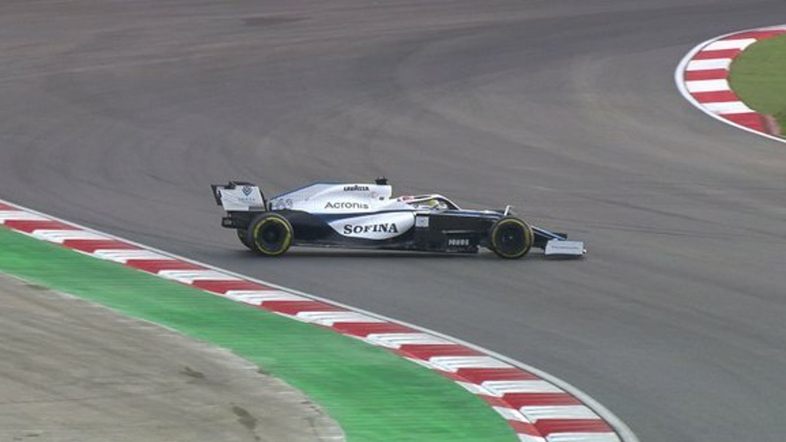 Russell spins at Turn 1 | F1 News | Sky Sports