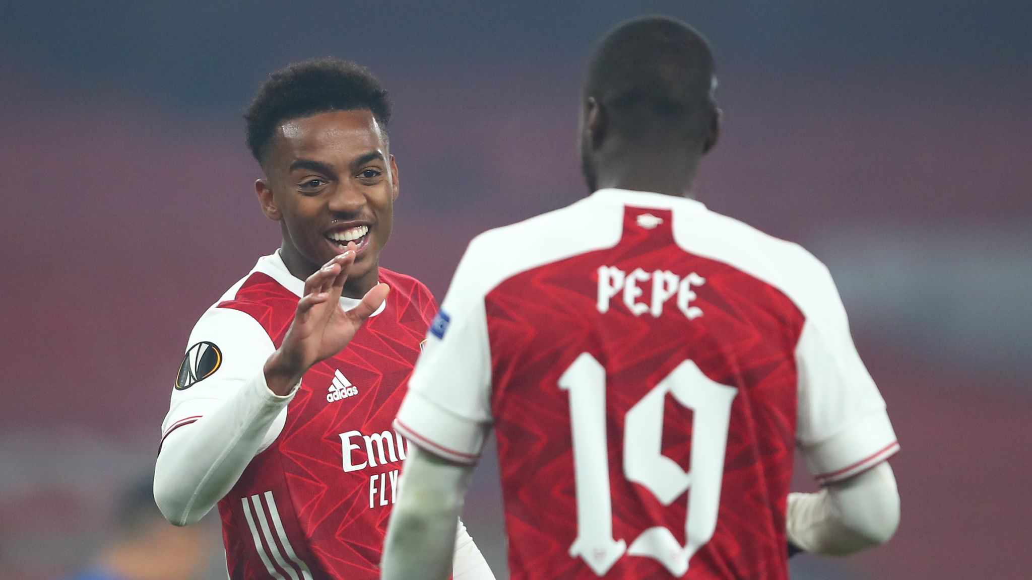 Europa League hits and misses: Joe Willock shines again for Arsenal ...