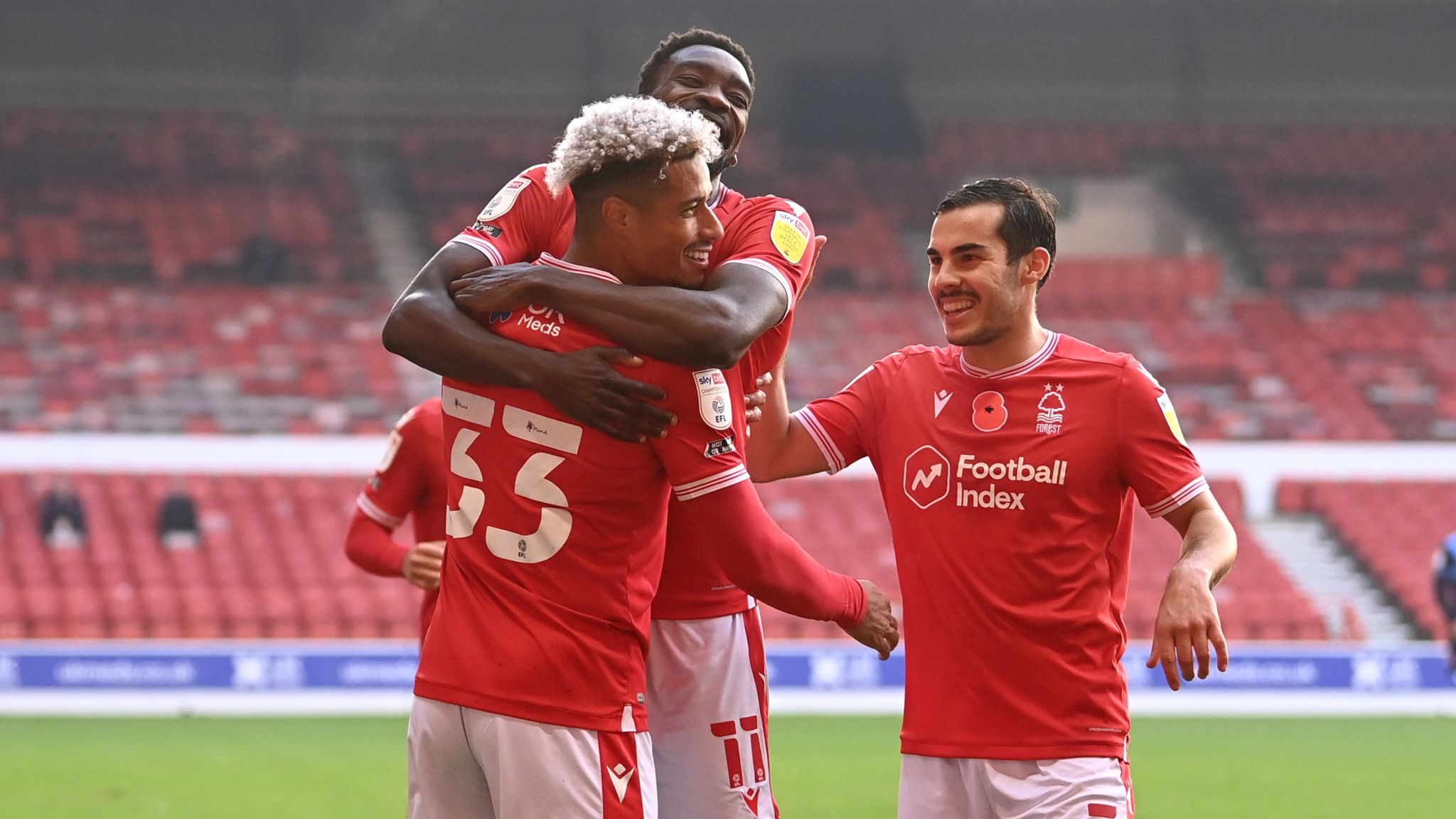 Nottingham Forest 2-0 Wycombe: Lyle Taylor double seals home win ...