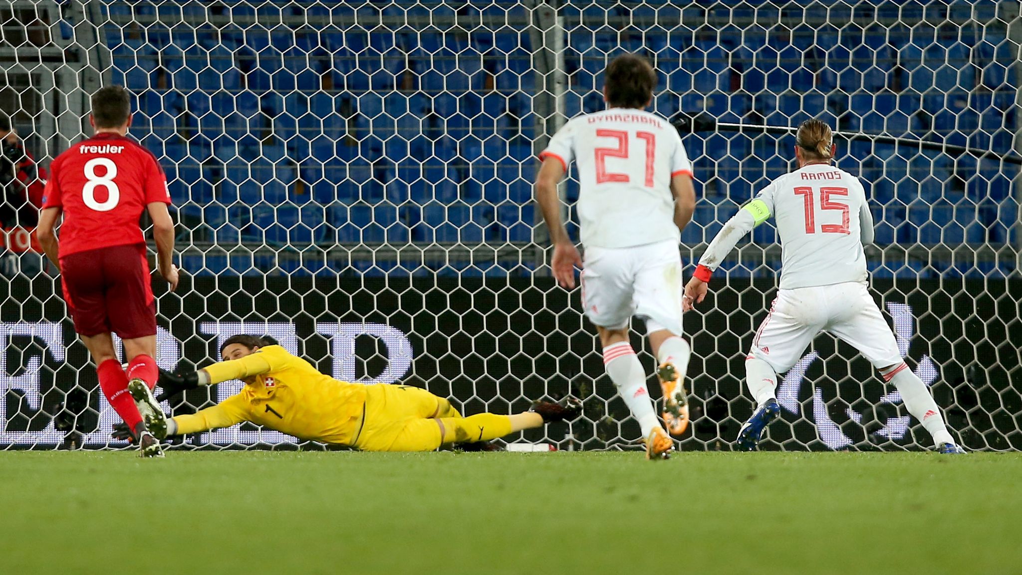 Sergio Ramos's double penalty horror show in Spain's Nations League ...