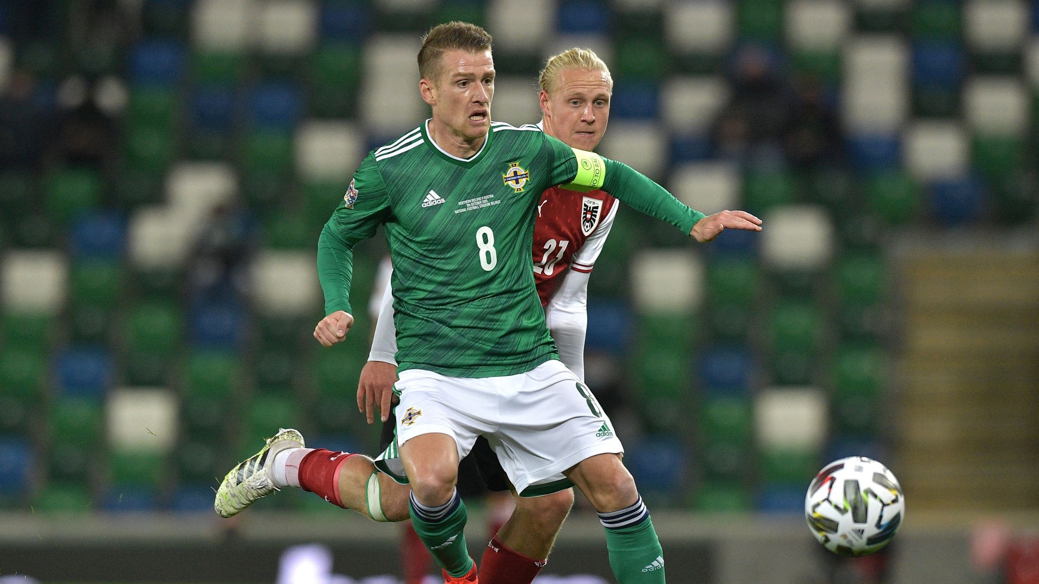 Steven Davis: Northern Ireland captain to miss Nations League game vs ...