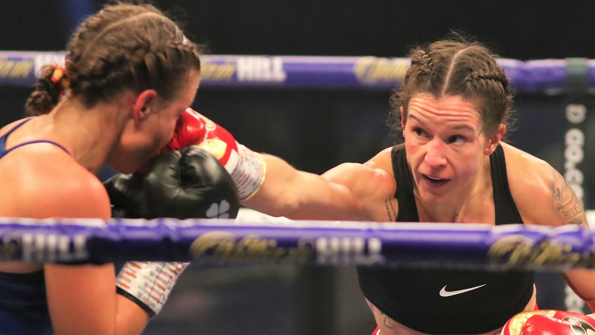 Taylor vs Gutierrez: Terri Harper stops Katharina Thanderz in ninth ...