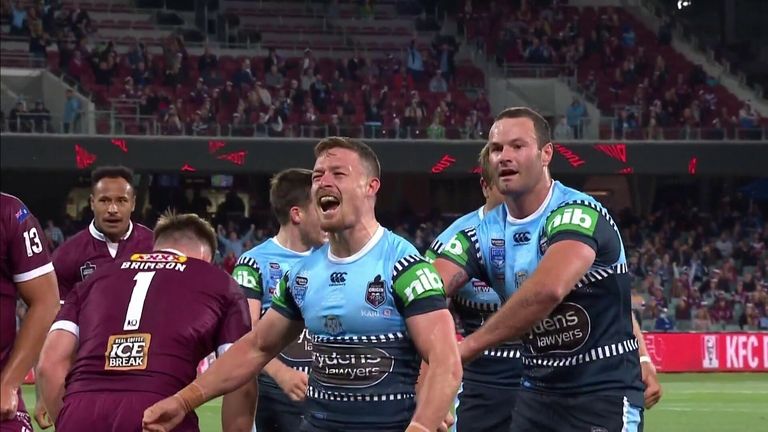 Cook opens scoring for the Blues | Rugby League News | Sky Sports