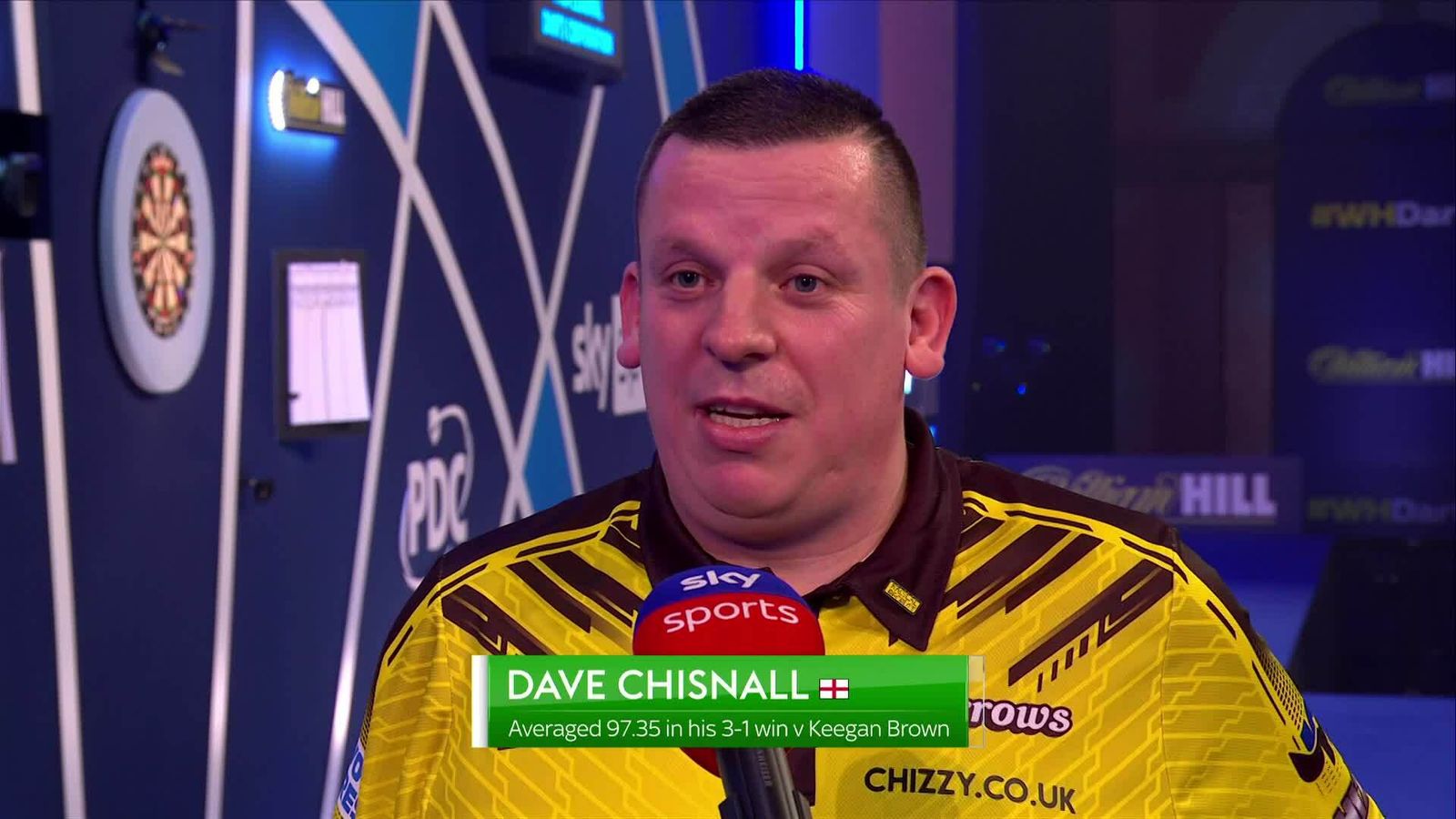 Chisnall relieved to get past Brown | Darts News | Sky Sports