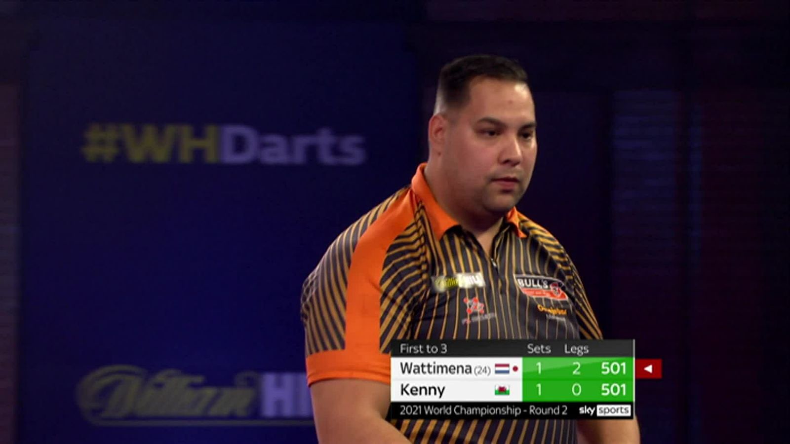 Wattimena's brilliant 156 finish | Darts News | Sky Sports