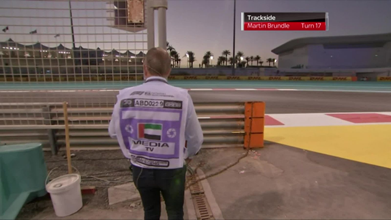 Brundle trackside at Turn 17 | F1 News | Sky Sports