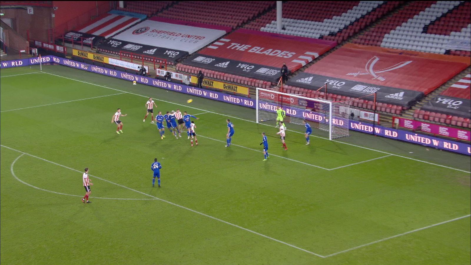 McBurnie heads over (65) | Football News | Sky Sports