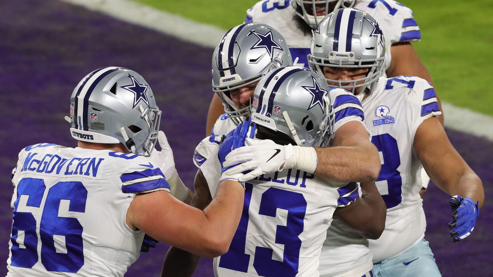 Gallup, Cooper on scoresheet for Dallas | NFL News | Sky Sports