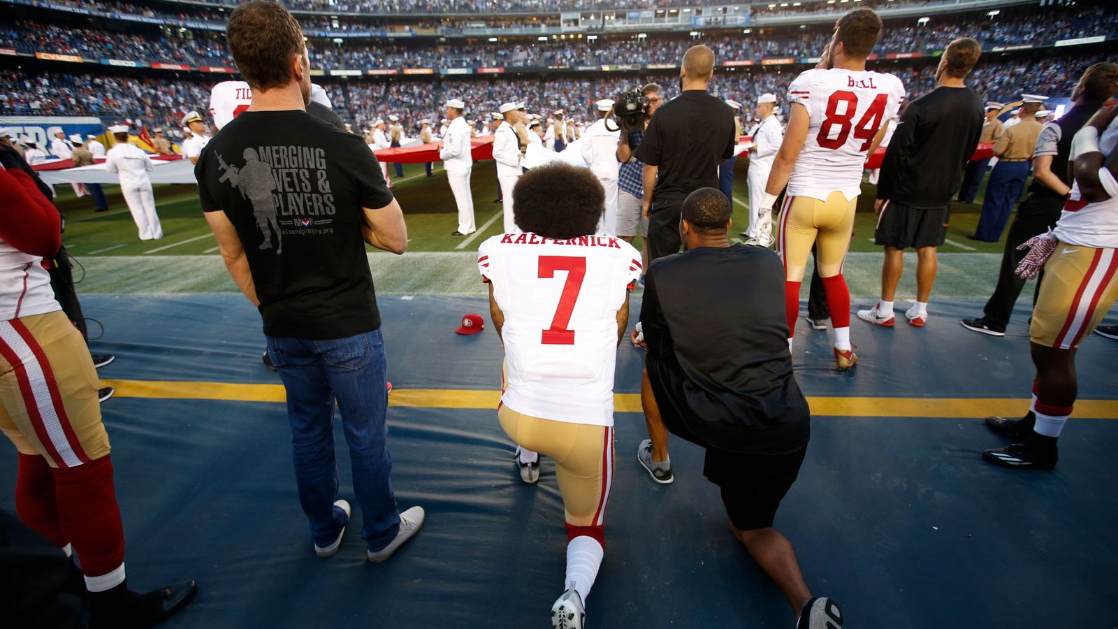 Colin Kaepernick: How taking a knee started after NFL quarterback met ...