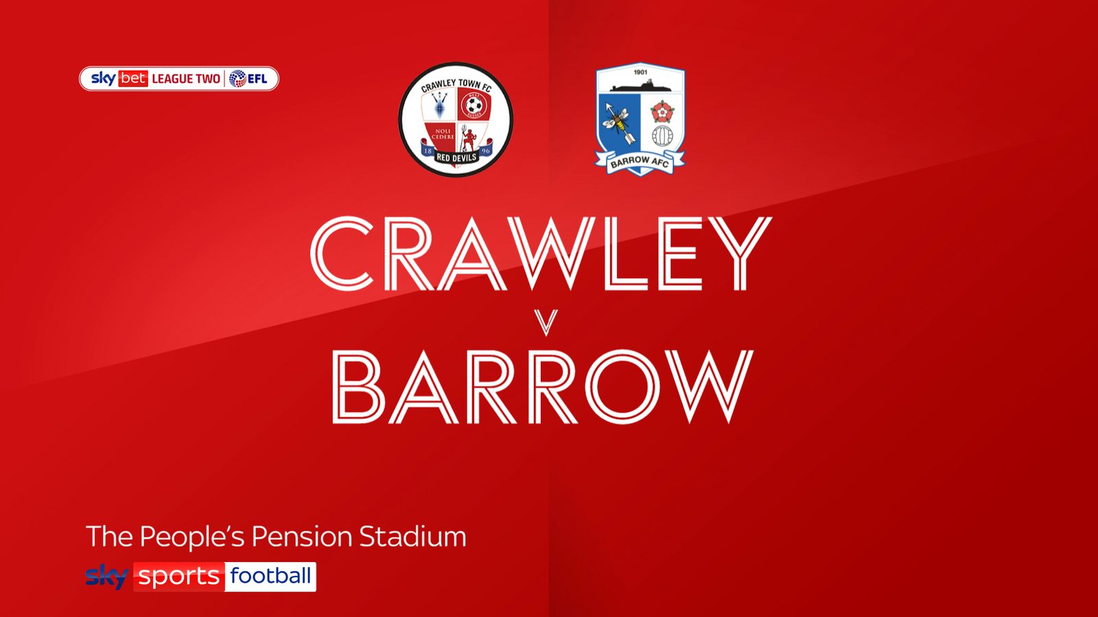 Crawley 4 - 2 Barrow - Match Report & Highlights