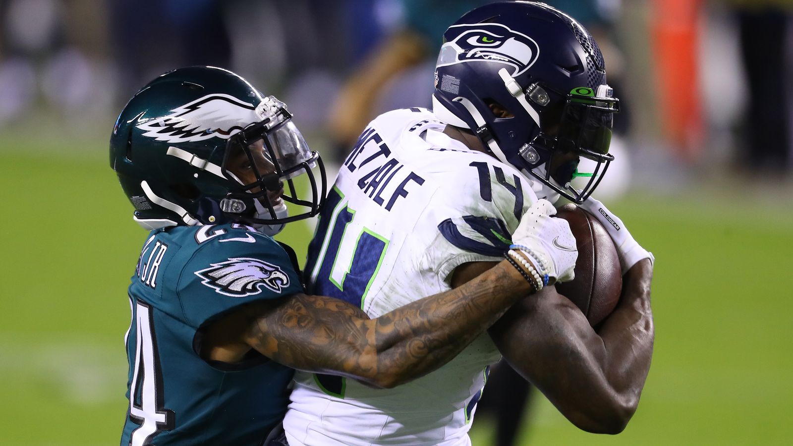 Seattle Seahawks 23-17 Philadelphia Eagles: DK Metcalf impresses as ...