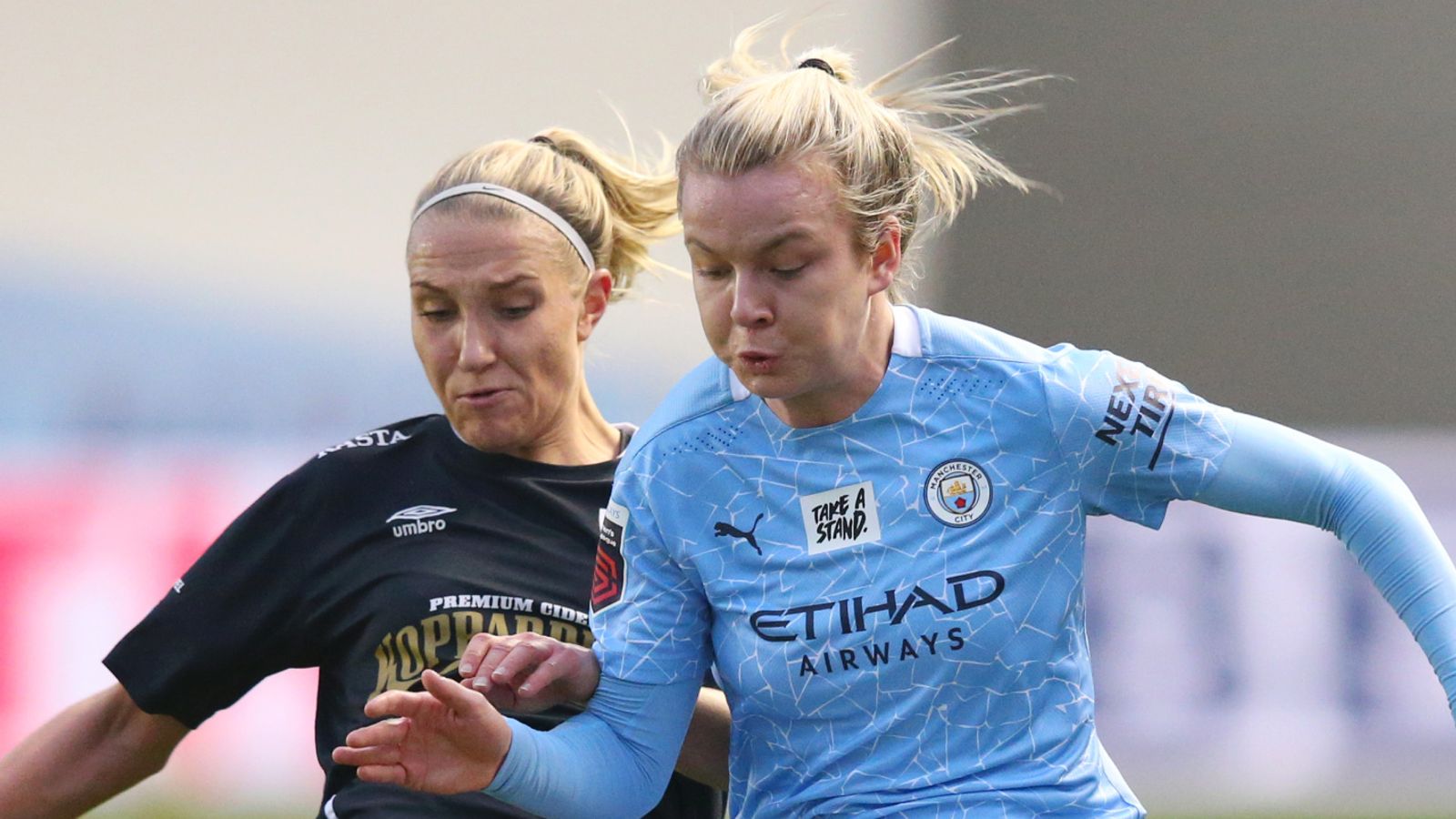 Lauren Hemp scores a stunner as Manchester City progress in UWCL ...