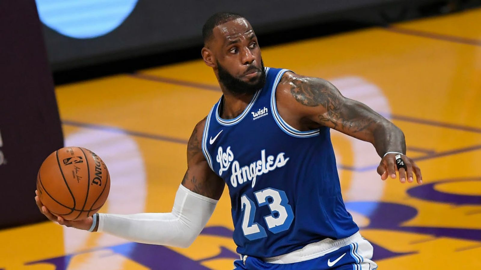 Assist of the Night: LeBron James | NBA News | Sky Sports