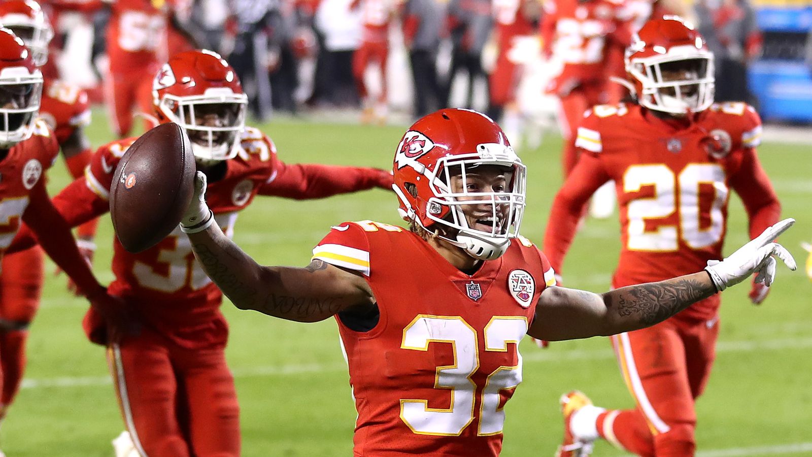 Mathieu interception wins it for Chiefs | NFL News | Sky Sports