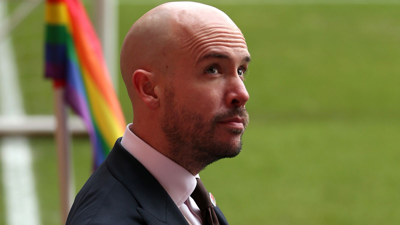 Rainbow Laces: Tom Allen joins Soccer Saturday and celebrates goal as ...