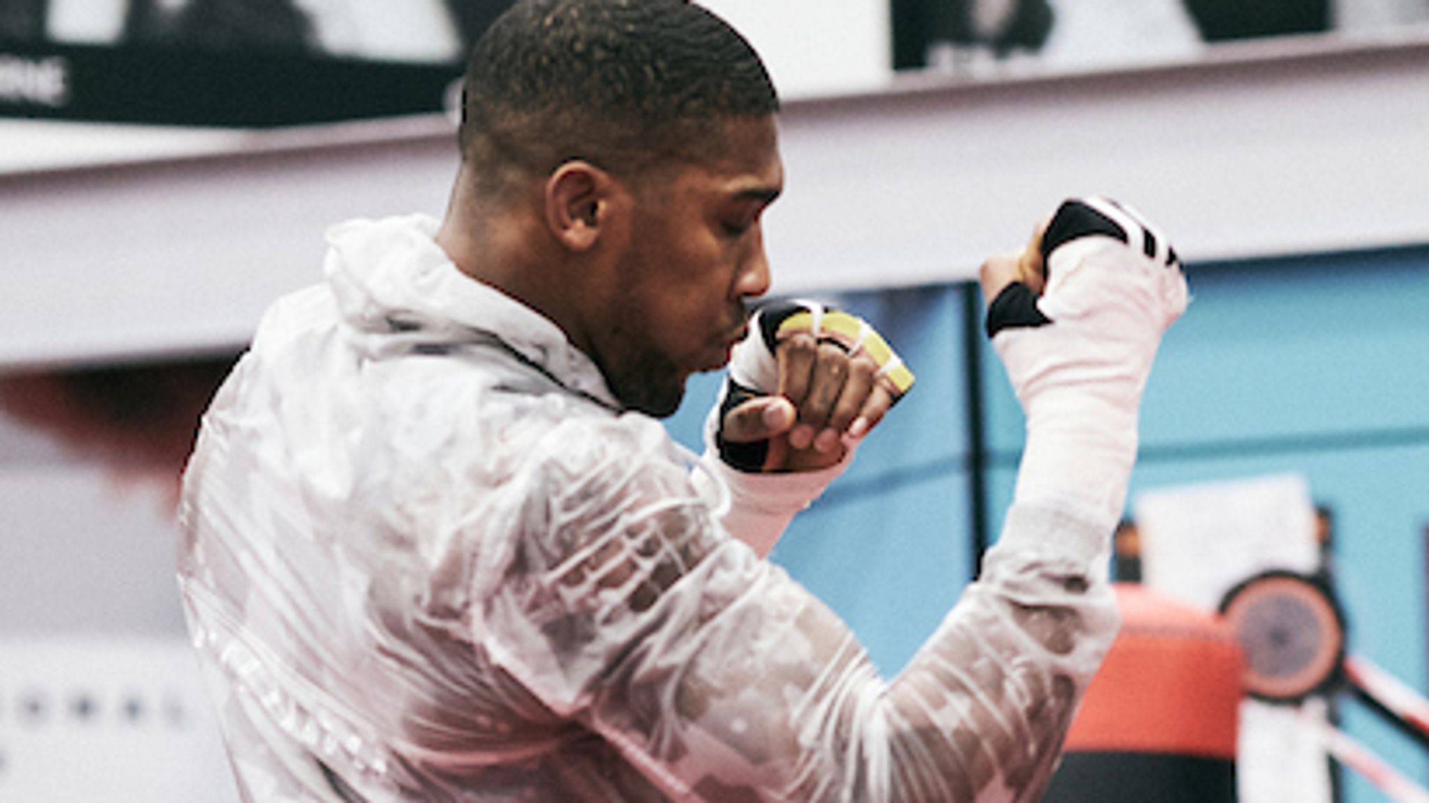 Joshua vs Pulev: Anthony Joshua issues war cry upon arrival into 'the ...