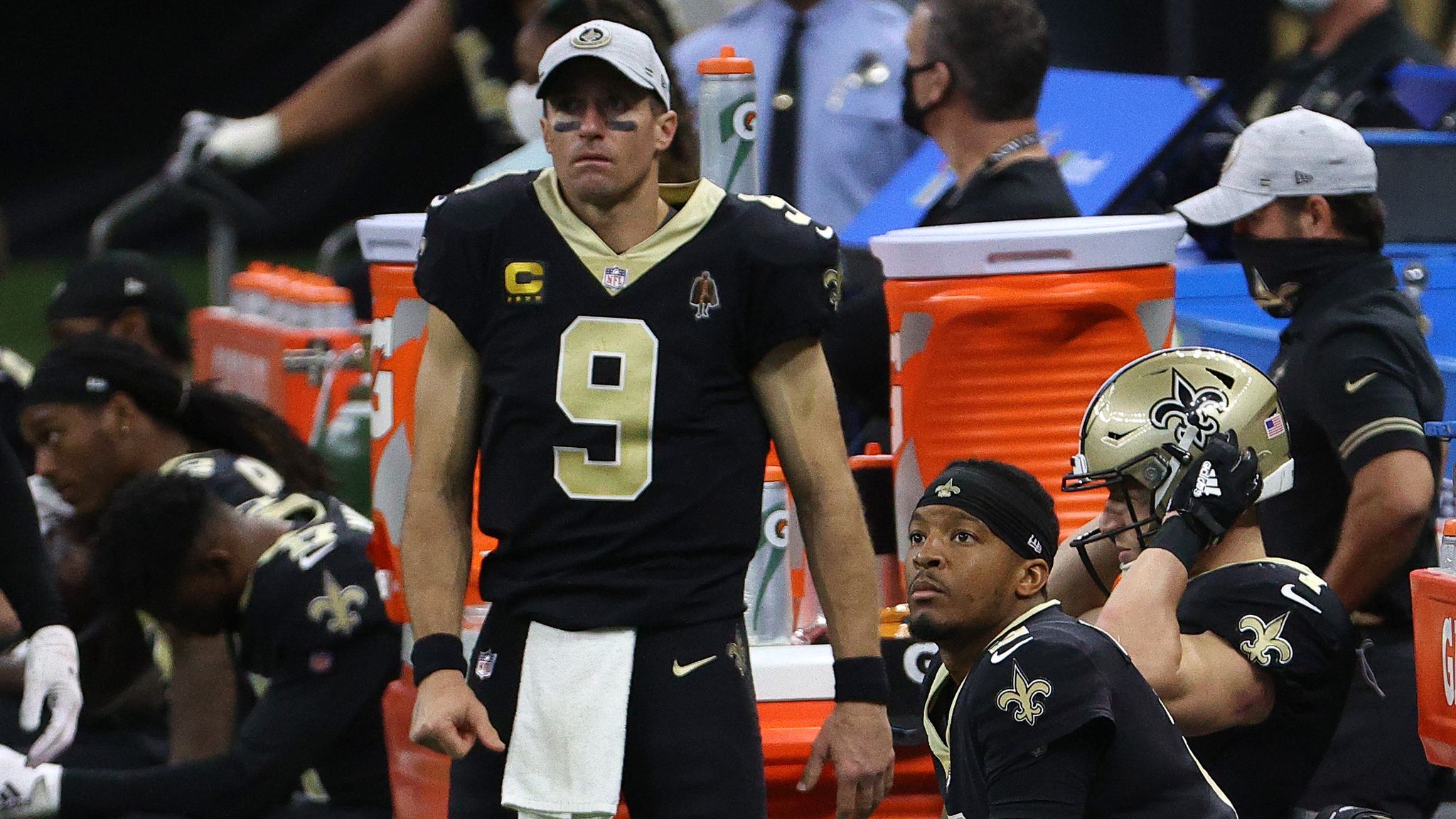 Drew Brees: New Orleans Saints quarterback back at practice after rib ...