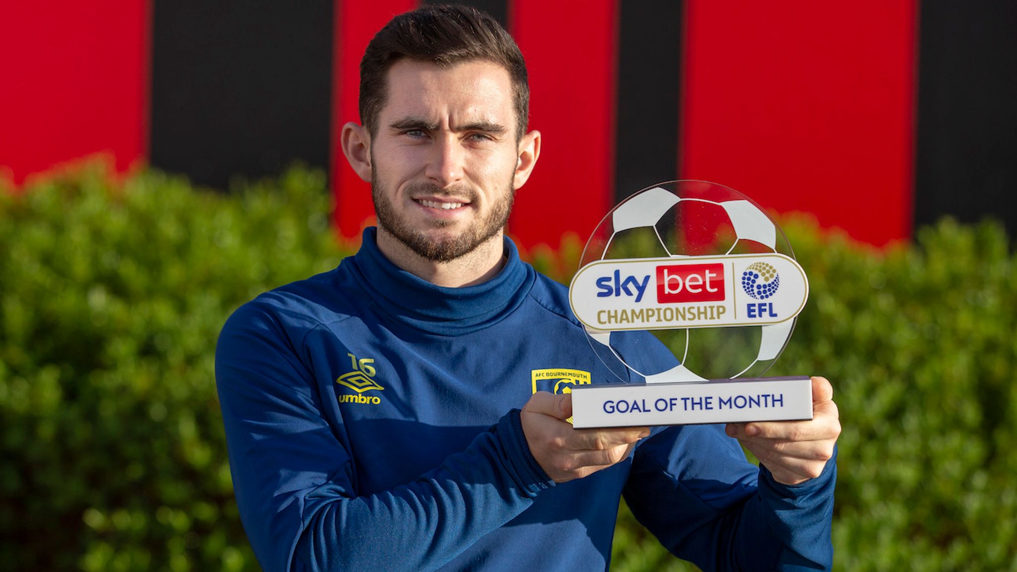Lewis Cook wins Sky Bet Championship Goal of the Month award for ...