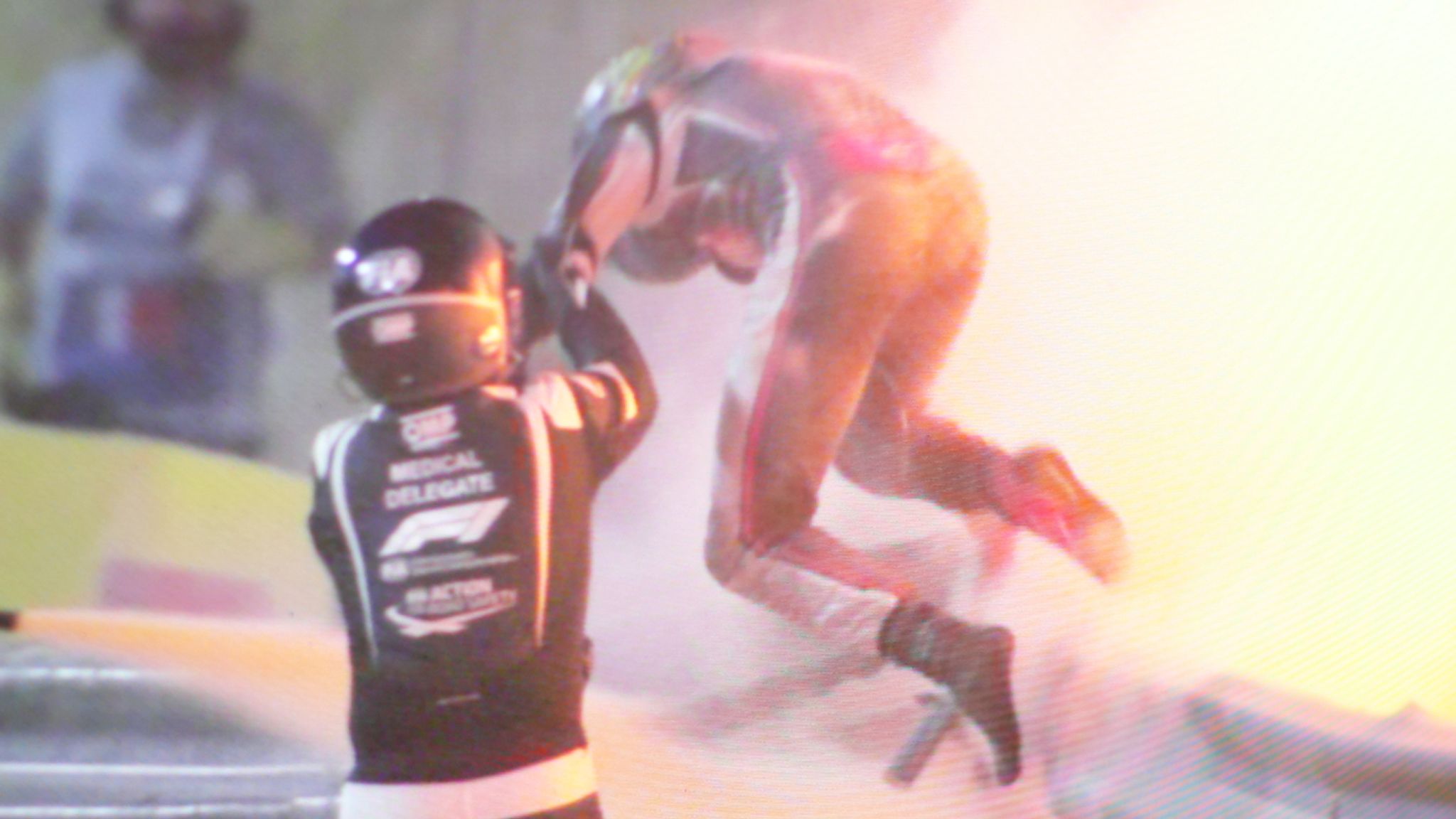 Romain Grosjean drives F1 car for first time since miracle escape from ...