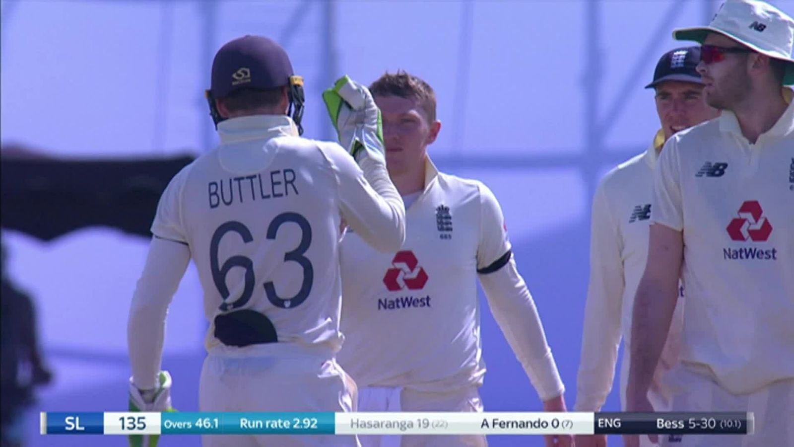 Bess gets his fifth | Cricket News | Sky Sports