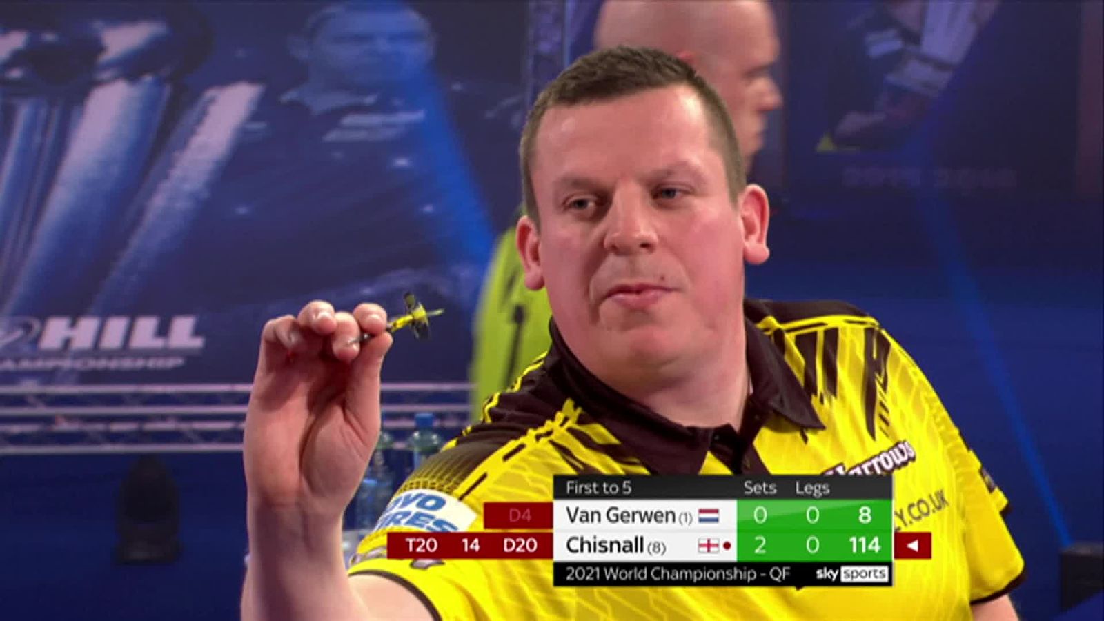 Chizzy smart 114 checkout | Darts News | Sky Sports