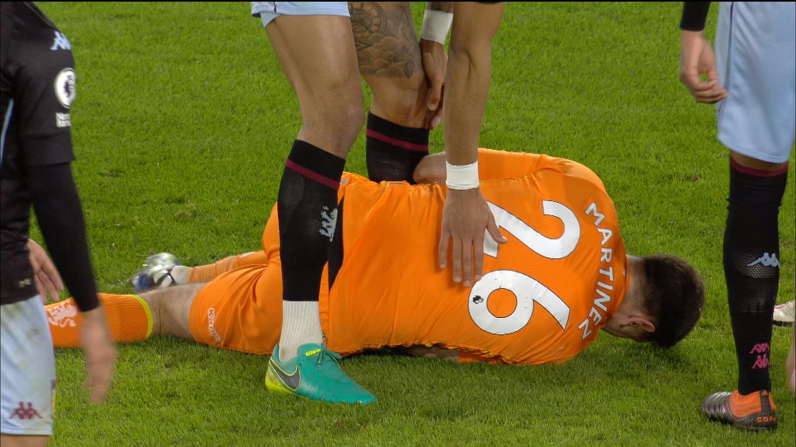 Big save from Martinez (70) | Football News | Sky Sports