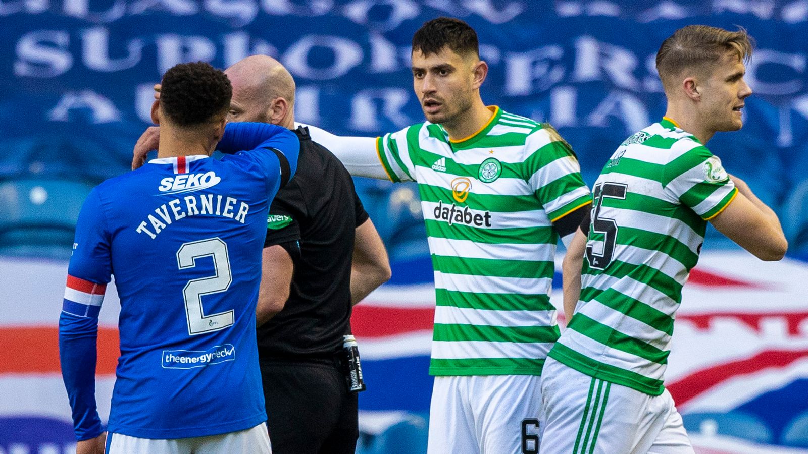 Rangers 1-0 Celtic: Neil Lennon critical of Nir Bitton red as Steven ...
