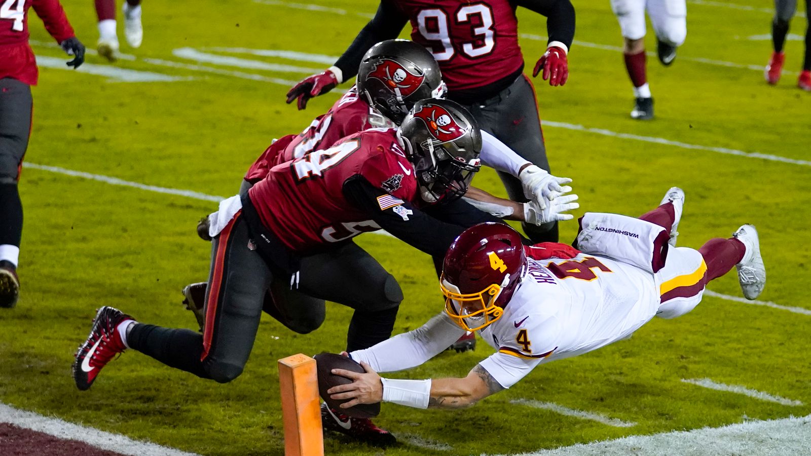 Washington quarterback Taylor Heinicke fulfilling lifelong dream as he ...