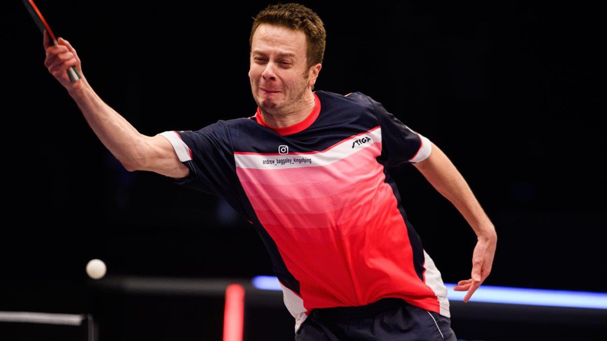 World Ping Pong Masters: Alexander 'The Flash' Flemming defeats Andrew ...