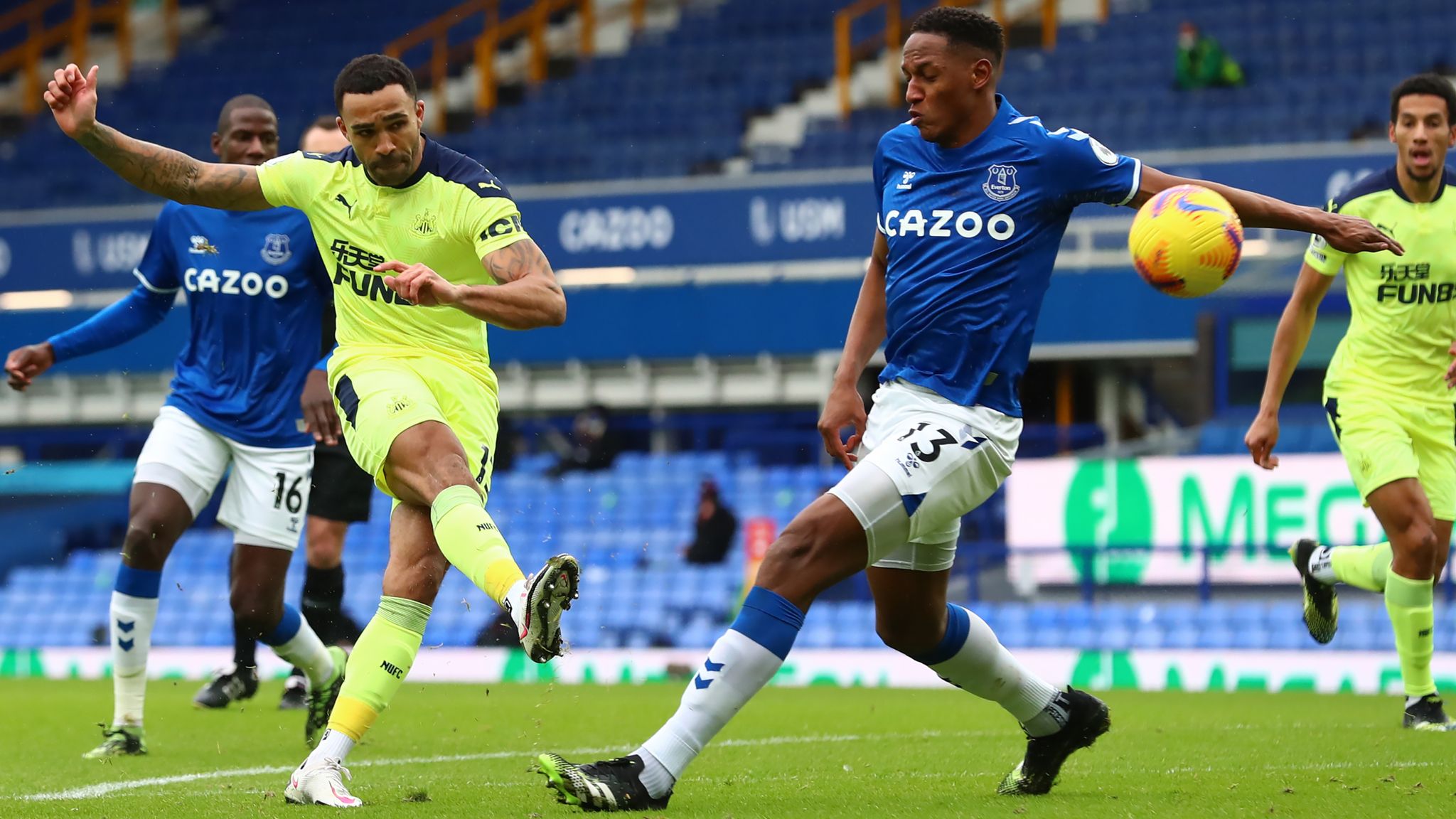 Everton 0 - 2 Newcastle - Match Report & Highlights