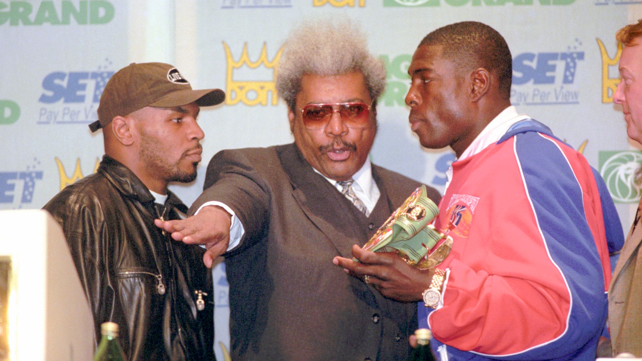 Mike Tyson and Frank Bruno reunited for 'Bruno v Tyson', coming soon to ...