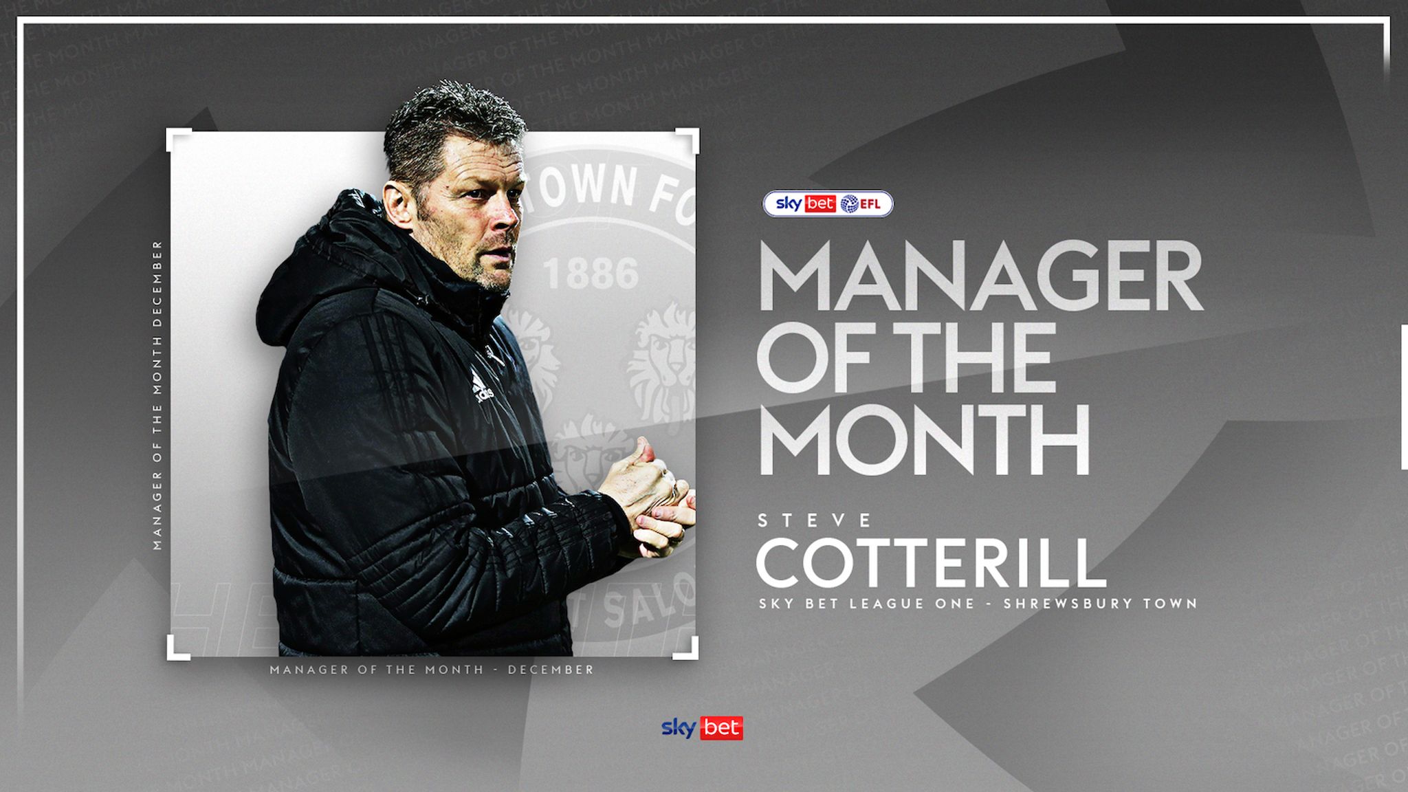 Middlesbrough's Duncan Watmore and Brentford's Thomas Frank win Sky Bet ...