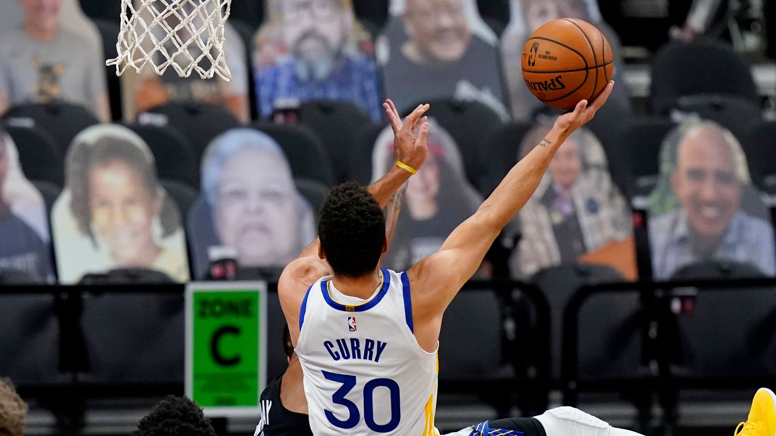 Curry's impossible reverse layup! | NBA News | Sky Sports