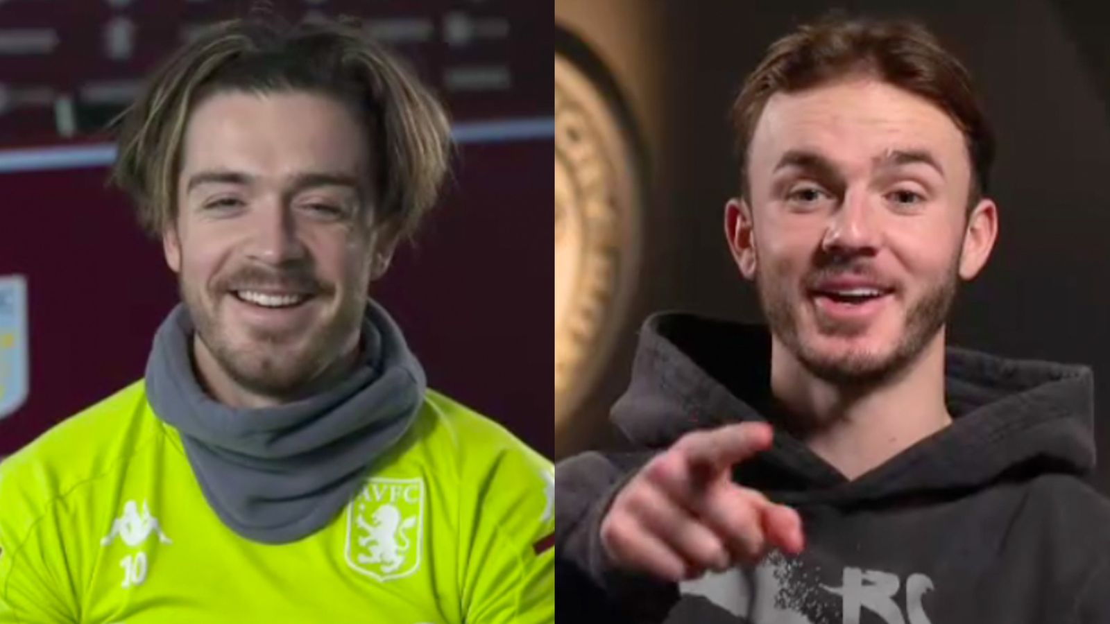 Jack Grealish and James Maddison select their footballing icons ahead ...