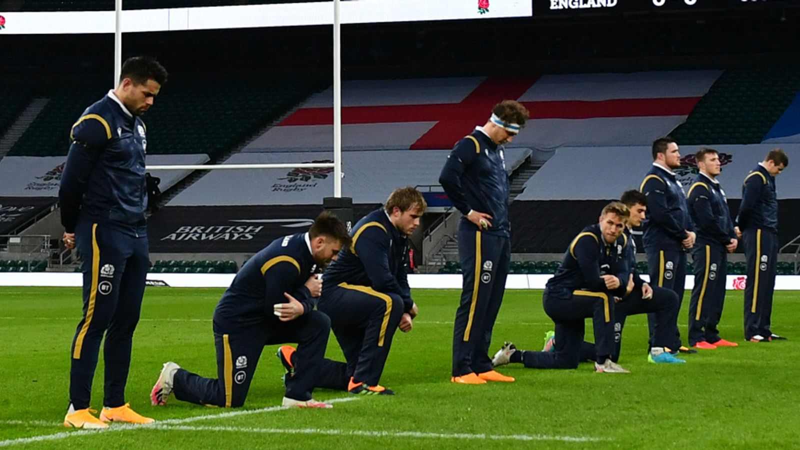 Scottish Rugby Union defends players not taking knee before Six Nations ...