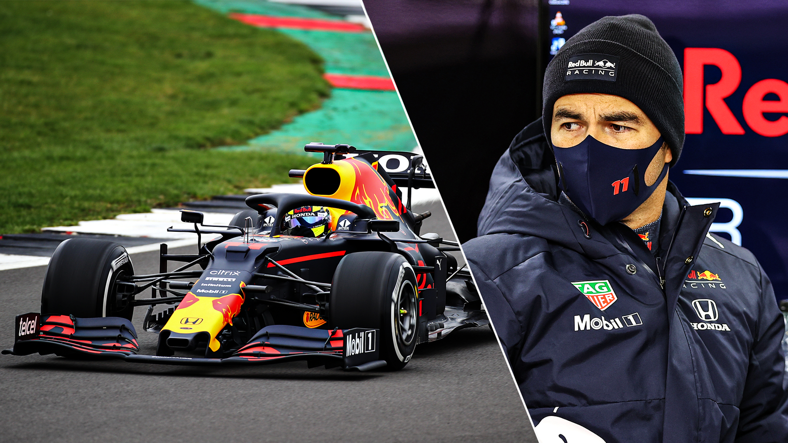 Sergio Perez makes Red Bull track debut in 2019 car at Silverstone as ...