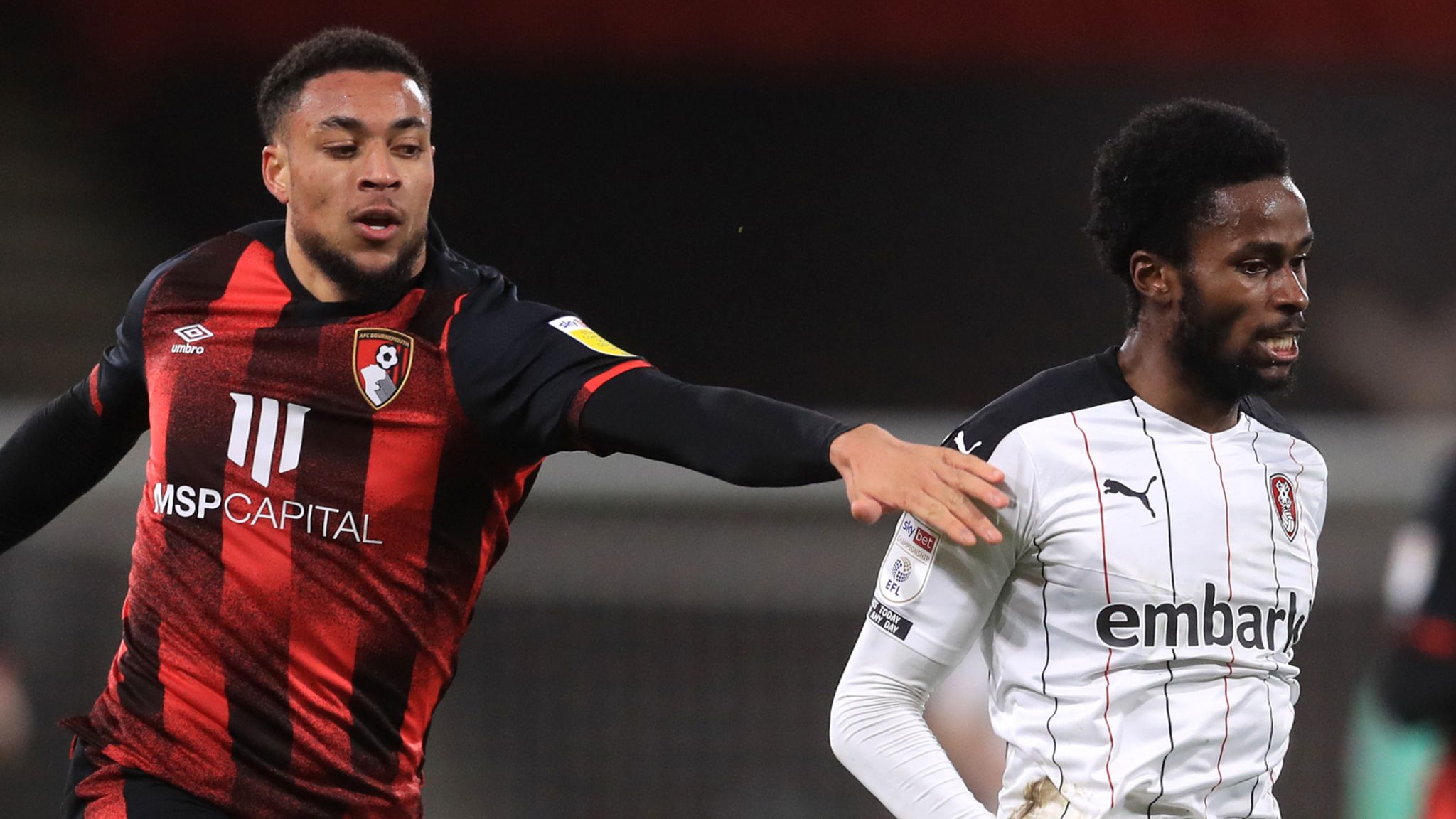 Bournemouth 1-0 Rotherham: Philip Billing nets Cherries winner ...