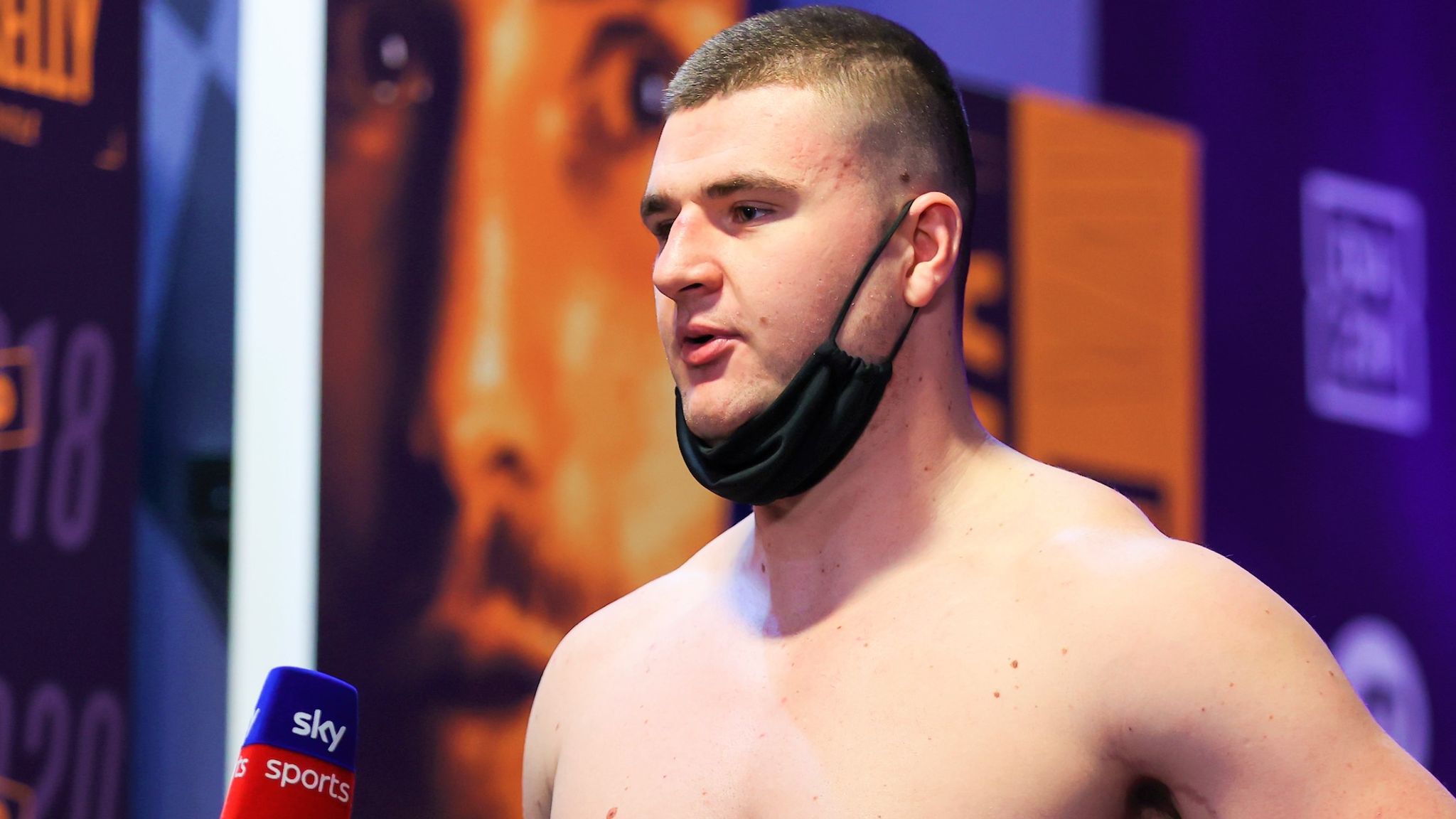 Johnny Fisher has vowed to showcase his explosive power on his ...