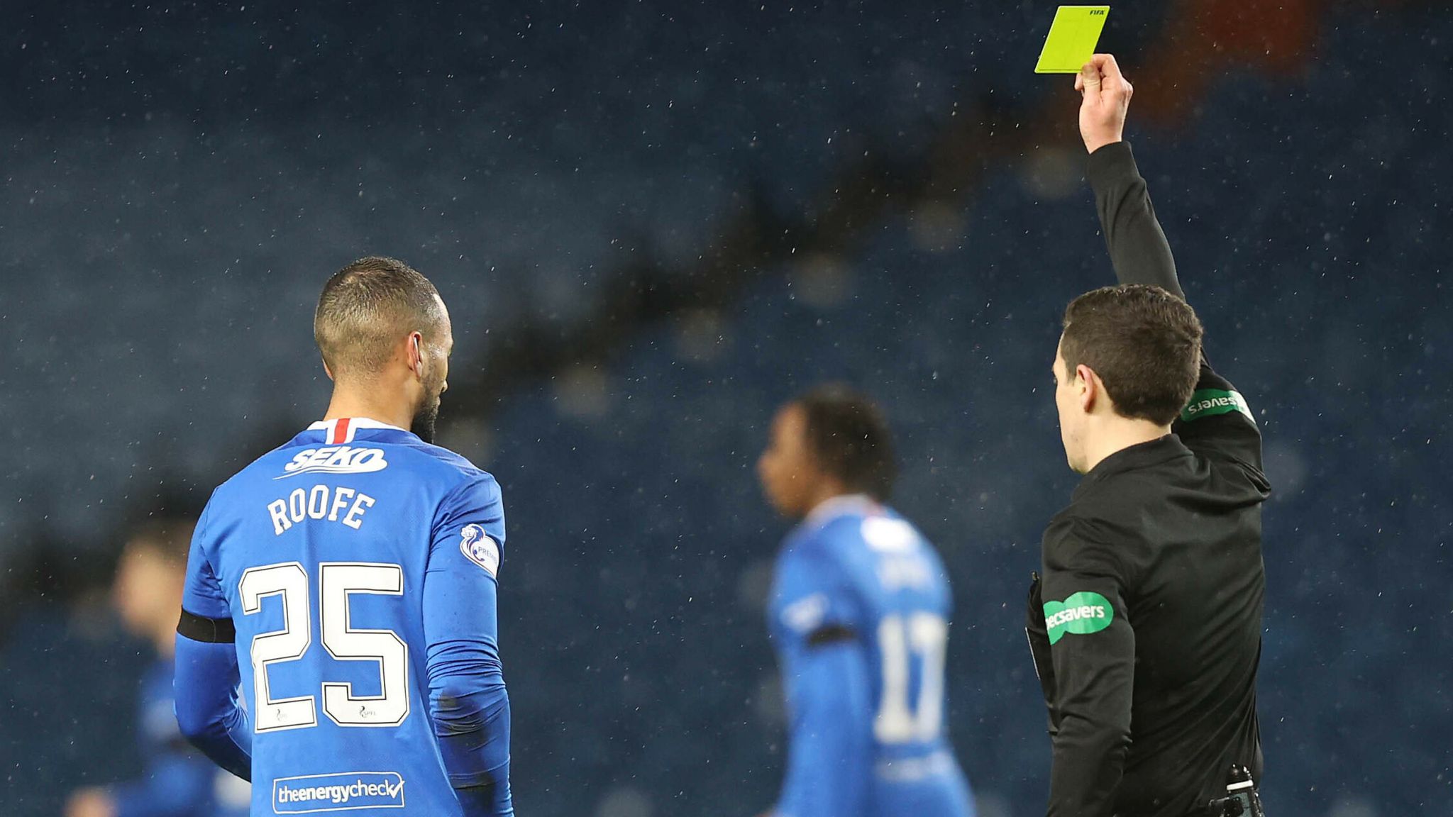 Kemar Roofe: Rangers striker faces two-match ban over tackle in game ...