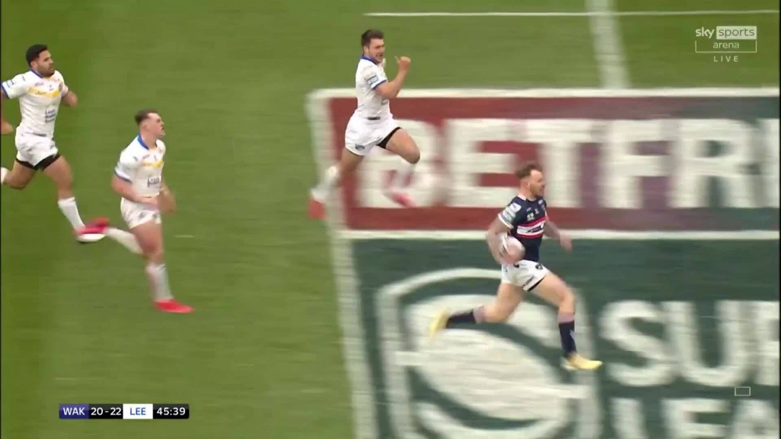 Johnstone's incredible interception try! | Rugby League News | Sky Sports