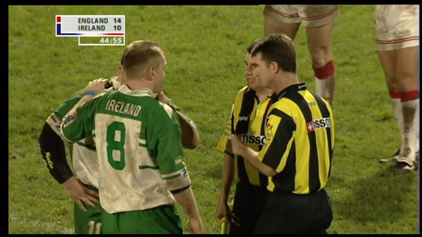 Barrie McDermott's huge shot on Stuart Fielden in RLWC | Rugby League ...