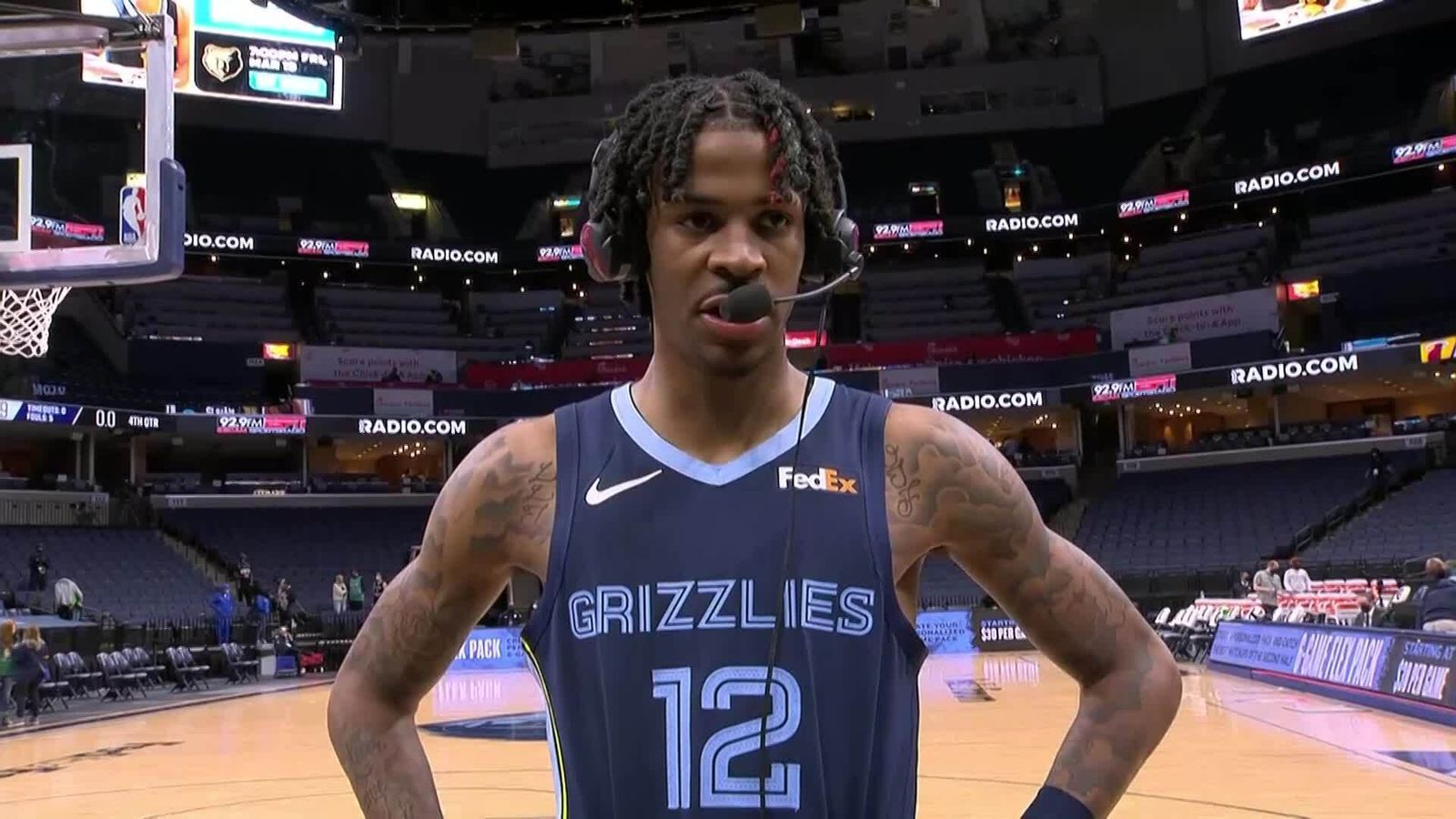 Morant reflects on pivotal late score | NBA News | Sky Sports