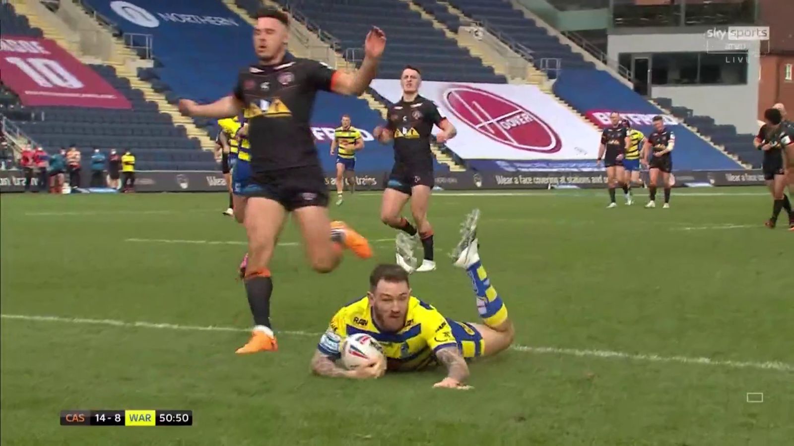 Stunning try from Warrington's Clarks! | Rugby League News | Sky Sports