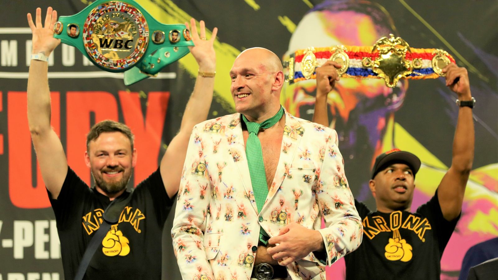 Tyson Fury's aggressive tactics could be passed on to Joseph Parker who ...