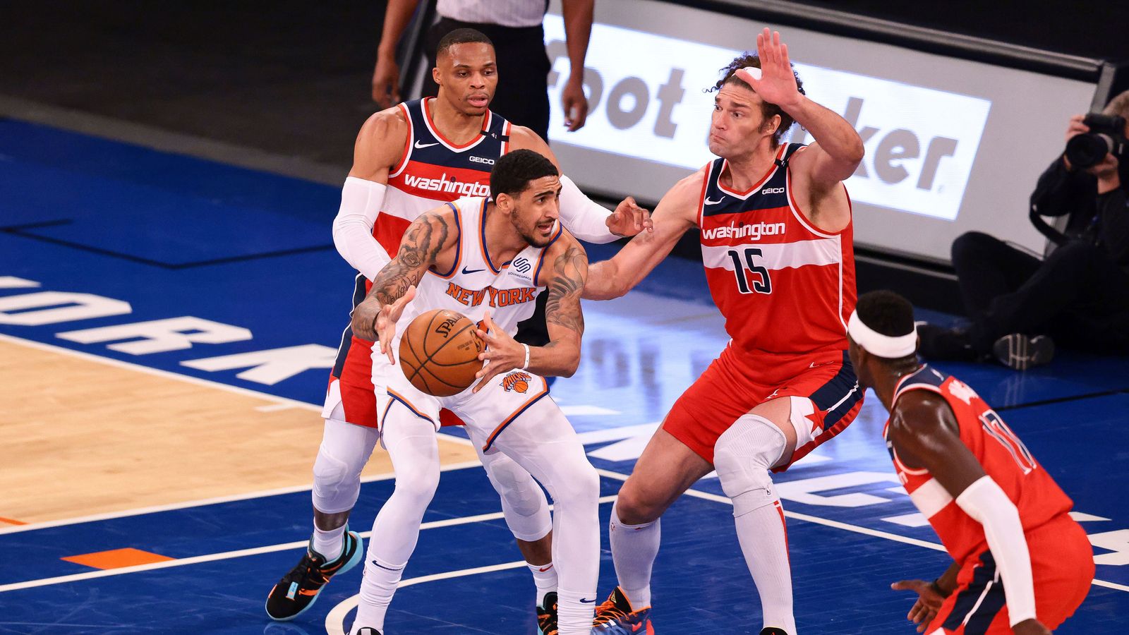 NBA Wk14: Wizards 113-131 Knicks | NBA News | Sky Sports