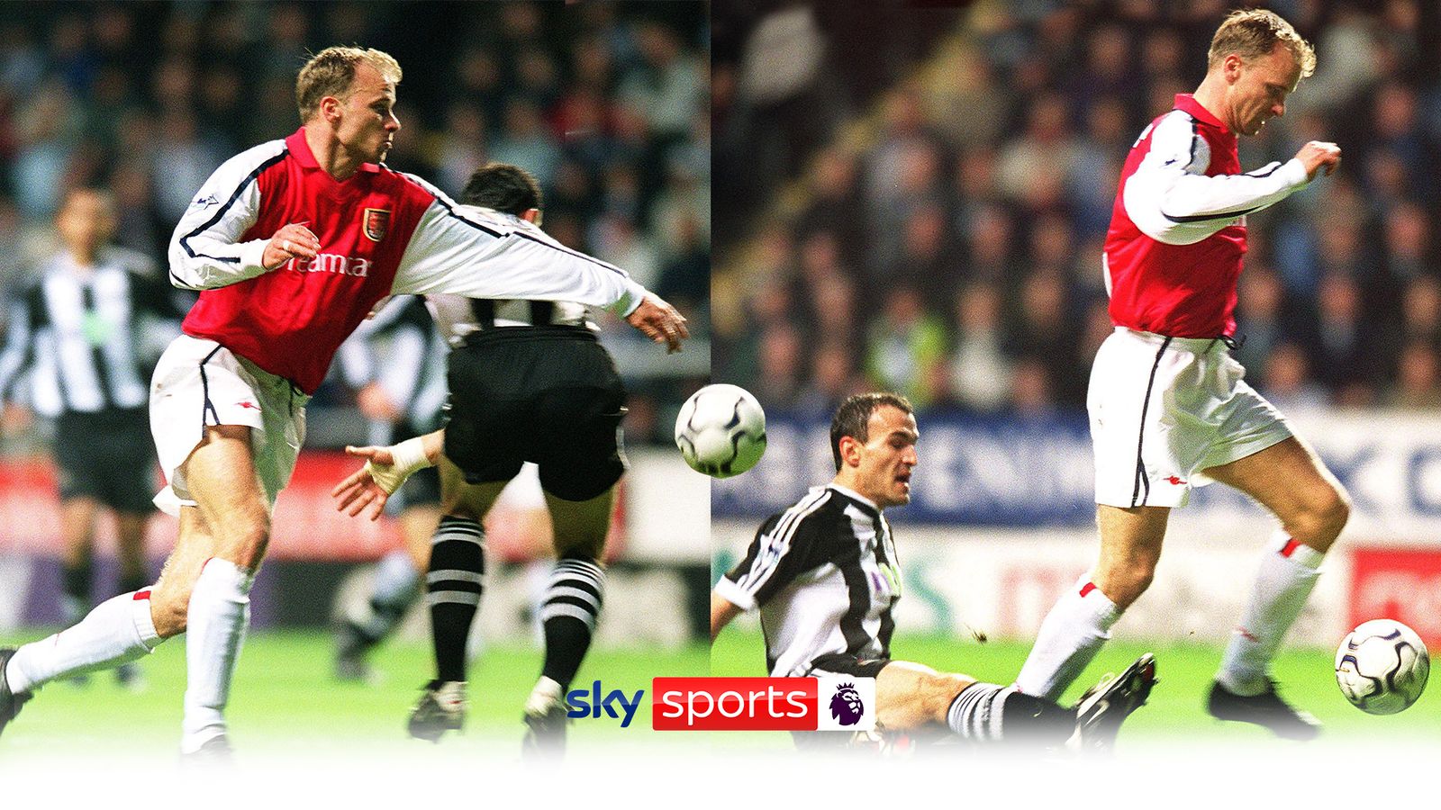 How Dennis Bergkamp scored his Arsenal wondergoal at Newcastle ...