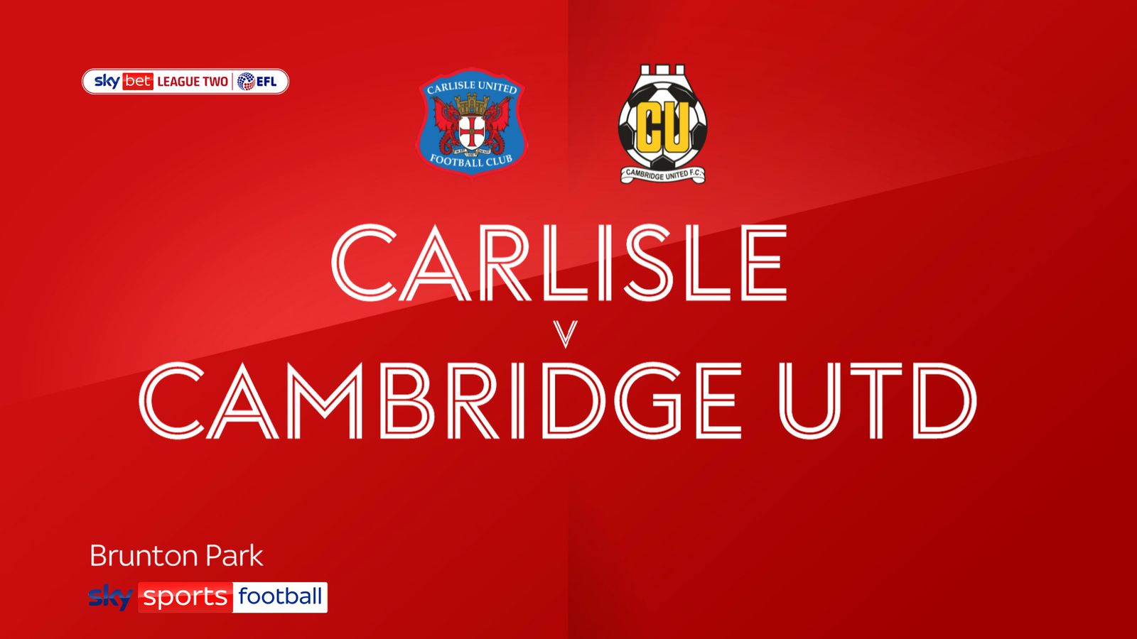 Carlisle 1-2 Cambridge: Adam May strikes dramatic winner for League Two ...