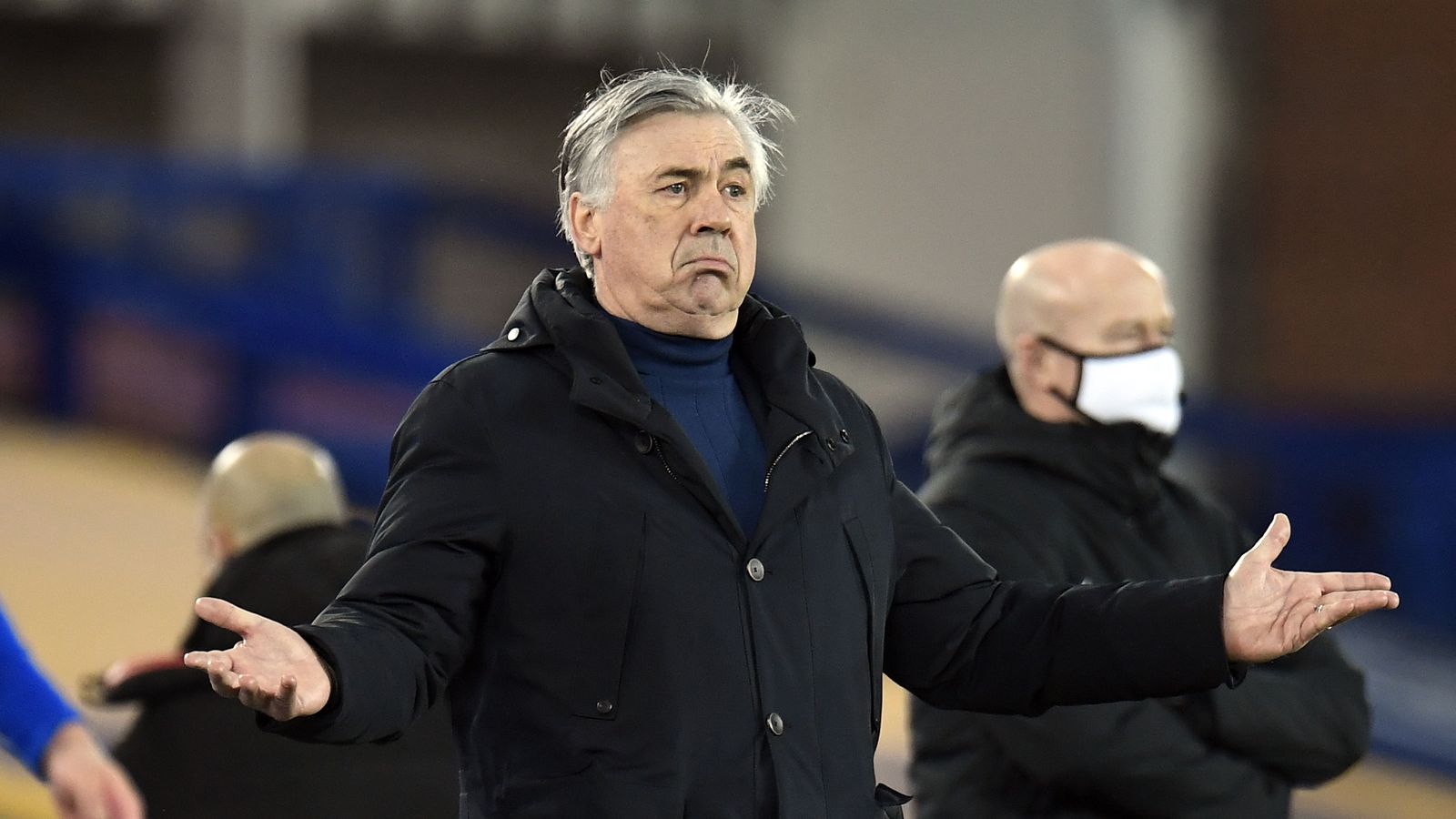 Carlo Ancelotti Everton Manager Urges Players To Embrace Ambition Of