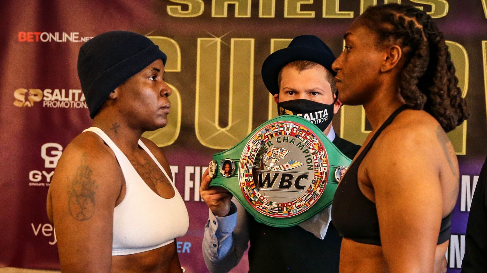 Claressa Shields and Marie-Eve Dicaire face-off before historic ...